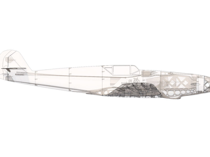 Messerschmitt Bf 109 H/F – 3DLabPrint