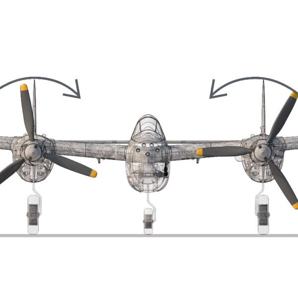 Lockheed P-38 Lightning3 – 3DLabPrint