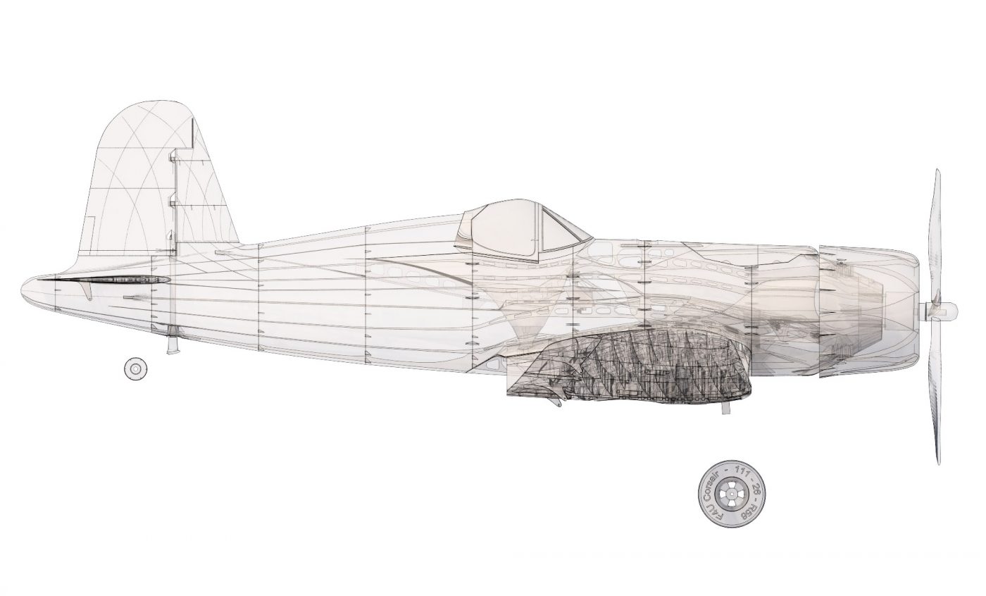 Vought F4U Corsair – 3DLabPrint