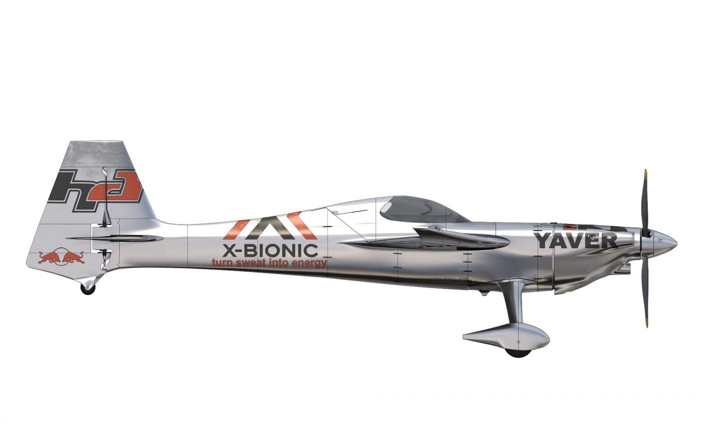 Zivko EDGE 540 V3 Hannes Arch replica 64" – 3DLabPrint