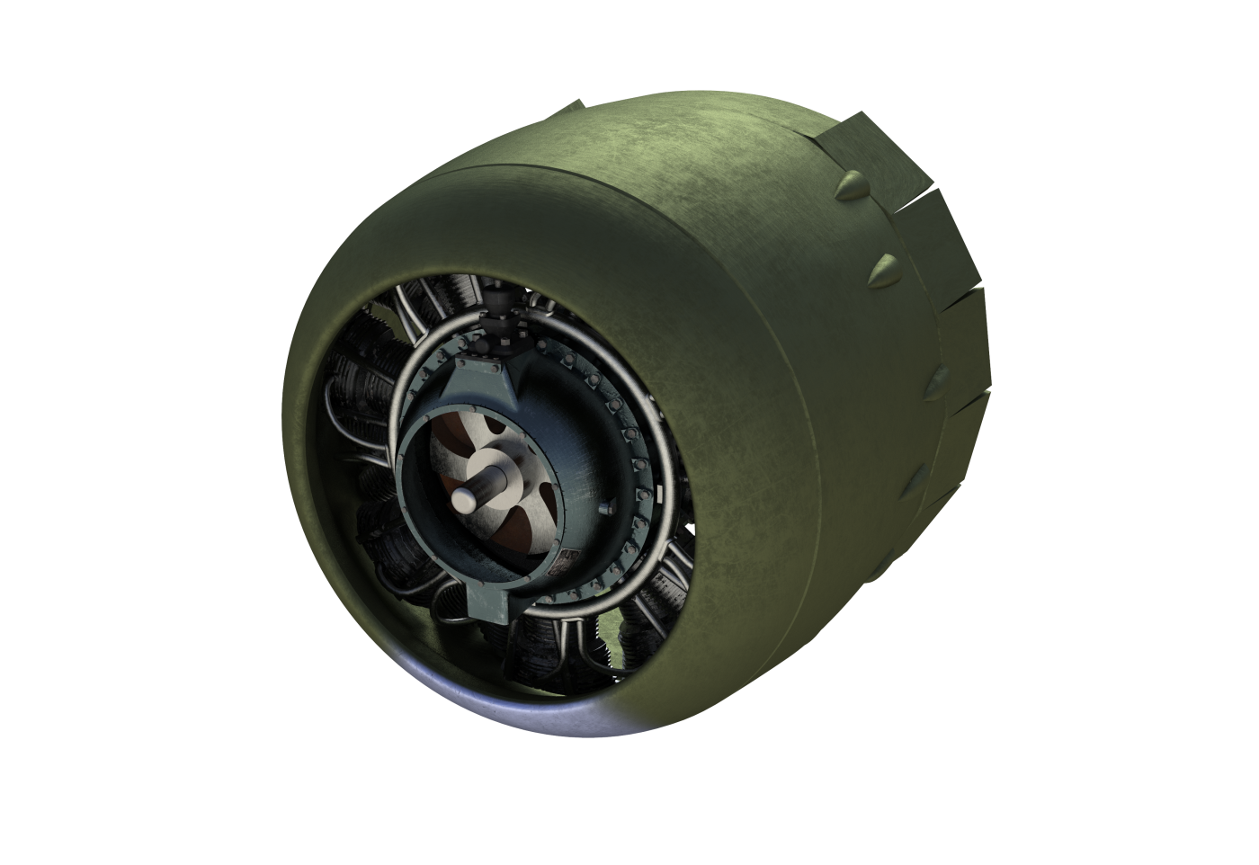 Wright R-2600 engine – 3DLabPrint