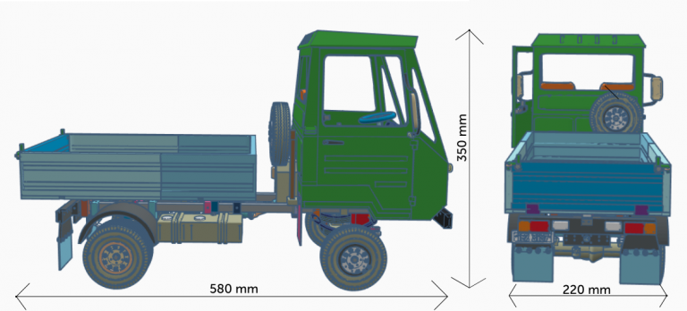 IFA Multicar M25 – 3DLabPrint