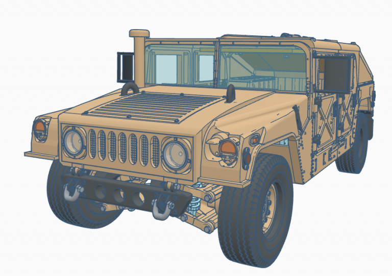 AM General HMMWV – 3DLabPrint