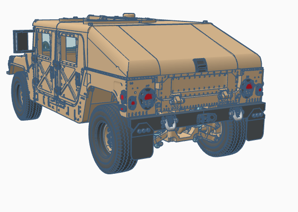 AM General HMMWV – 3DLabPrint