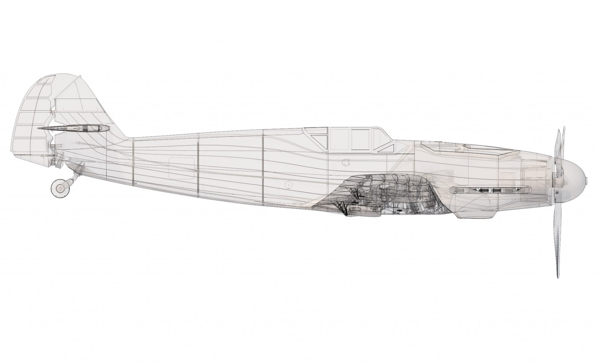 Messerschmitt Bf 109F-3 – 3DLabPrint