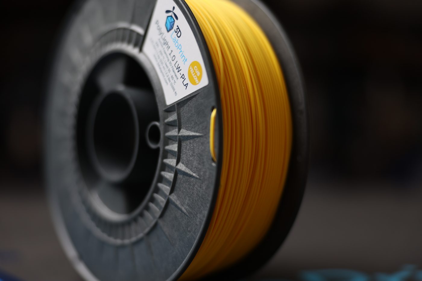 PolyLight 1.0 - CUB Yellow - LW PLA – 3DLabPrint