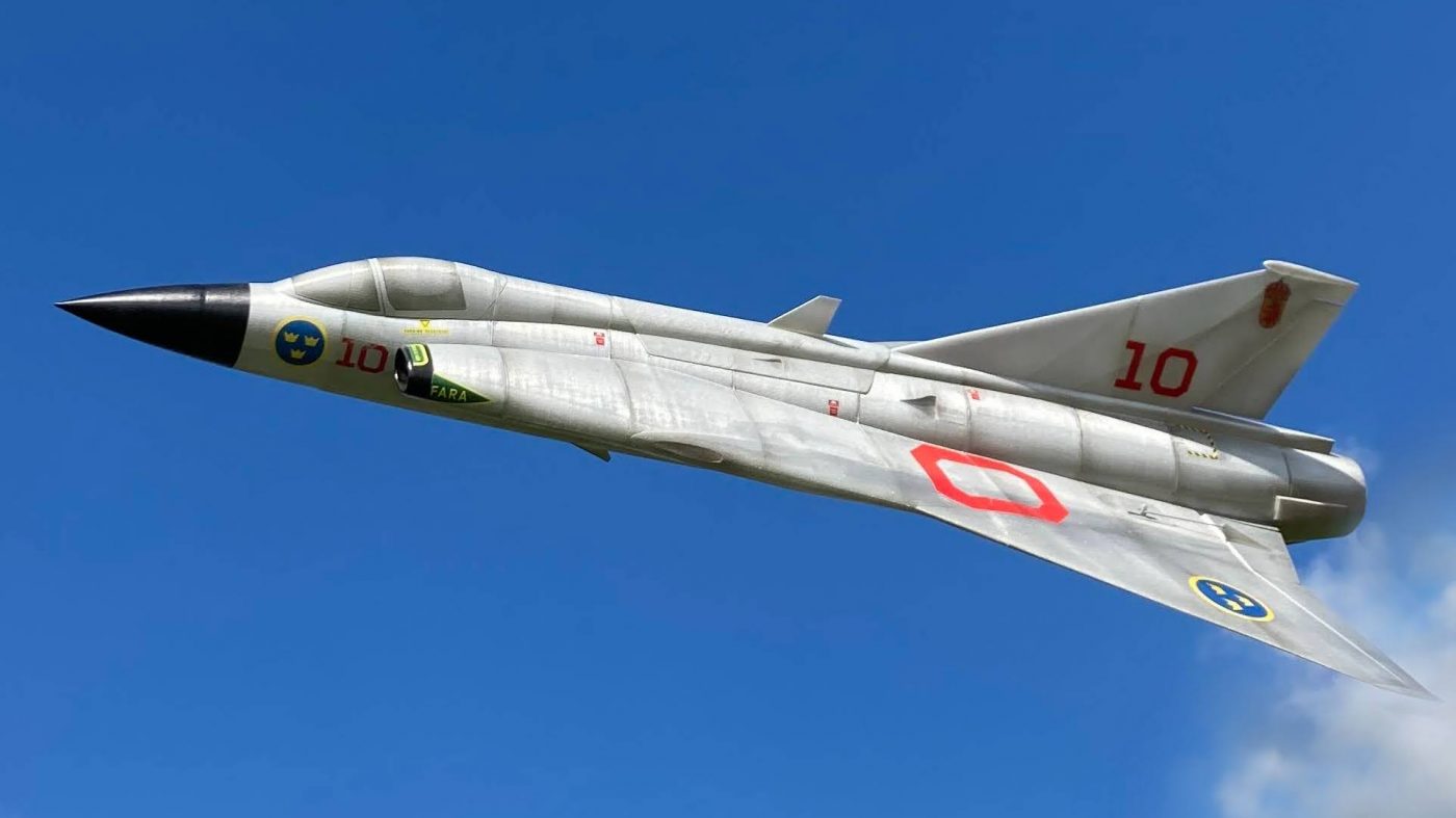 J35 Saab Draken – 3DLabPrint