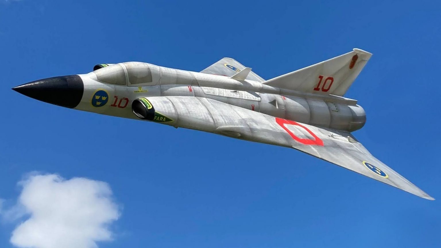 J35 Saab Draken – 3DLabPrint