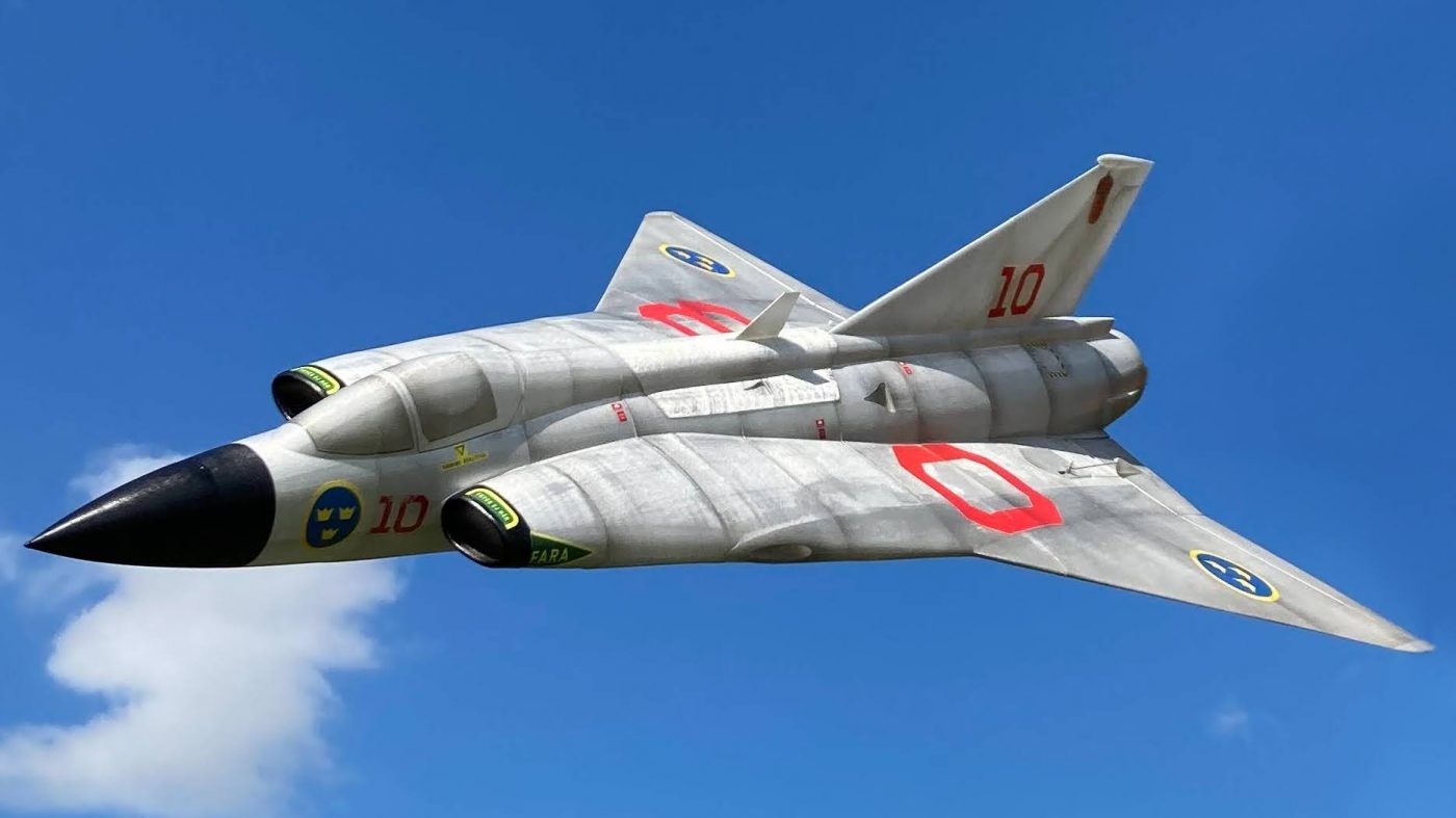 J35 Saab Draken – 3DLabPrint