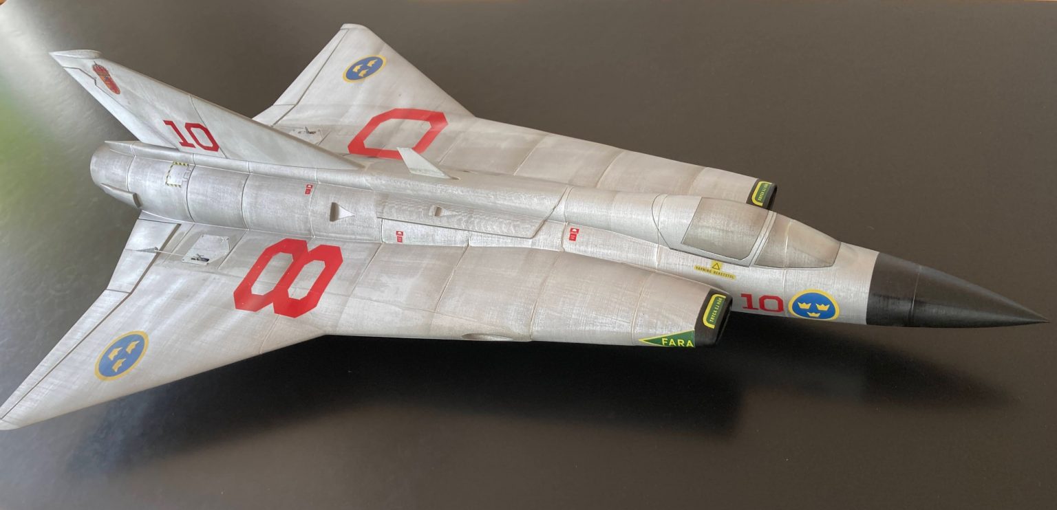 J35 Saab Draken – 3DLabPrint