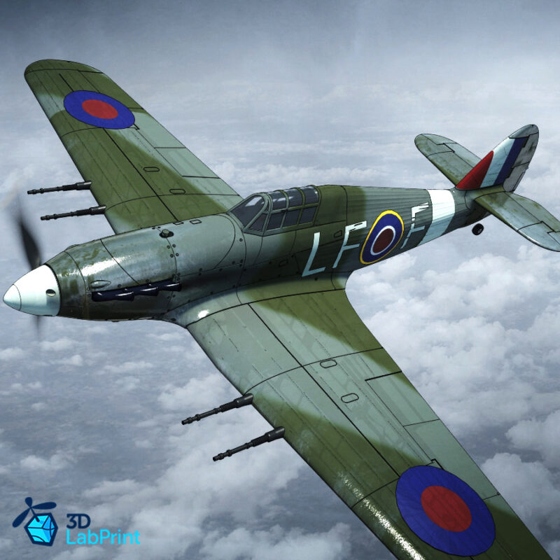 Hawker Hurricane MkII - Value Pack – 3DLabPrint