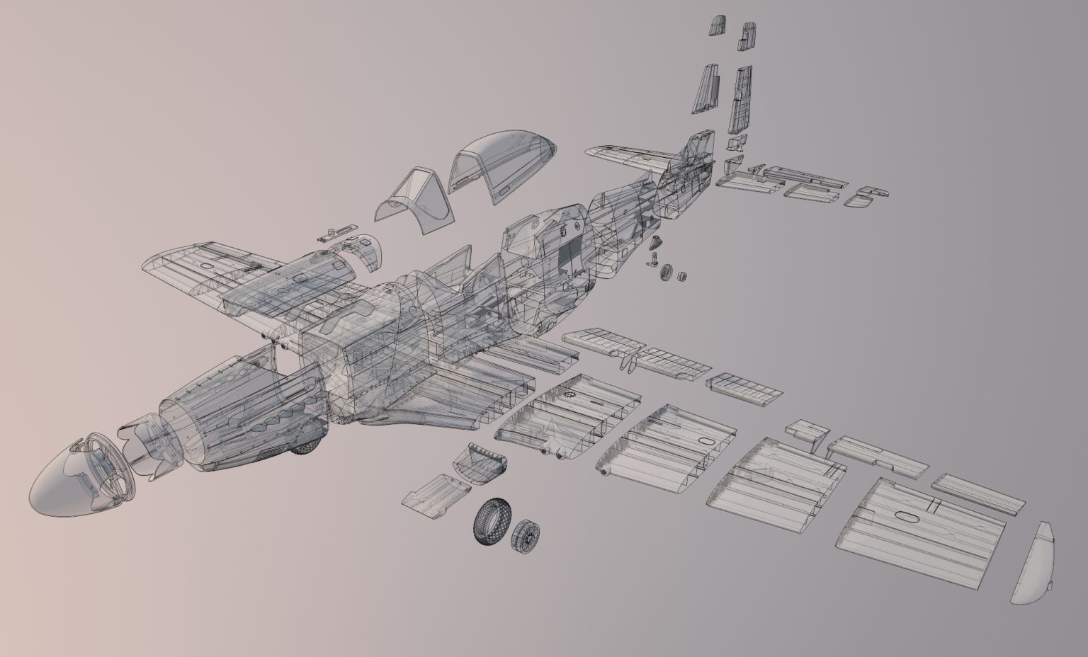 North American P-51D Mustang – 3DLabPrint
