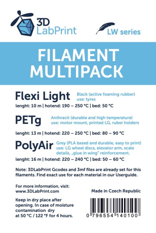 LW FILAMENT MULTIPACK Army Green – 3DLabPrint