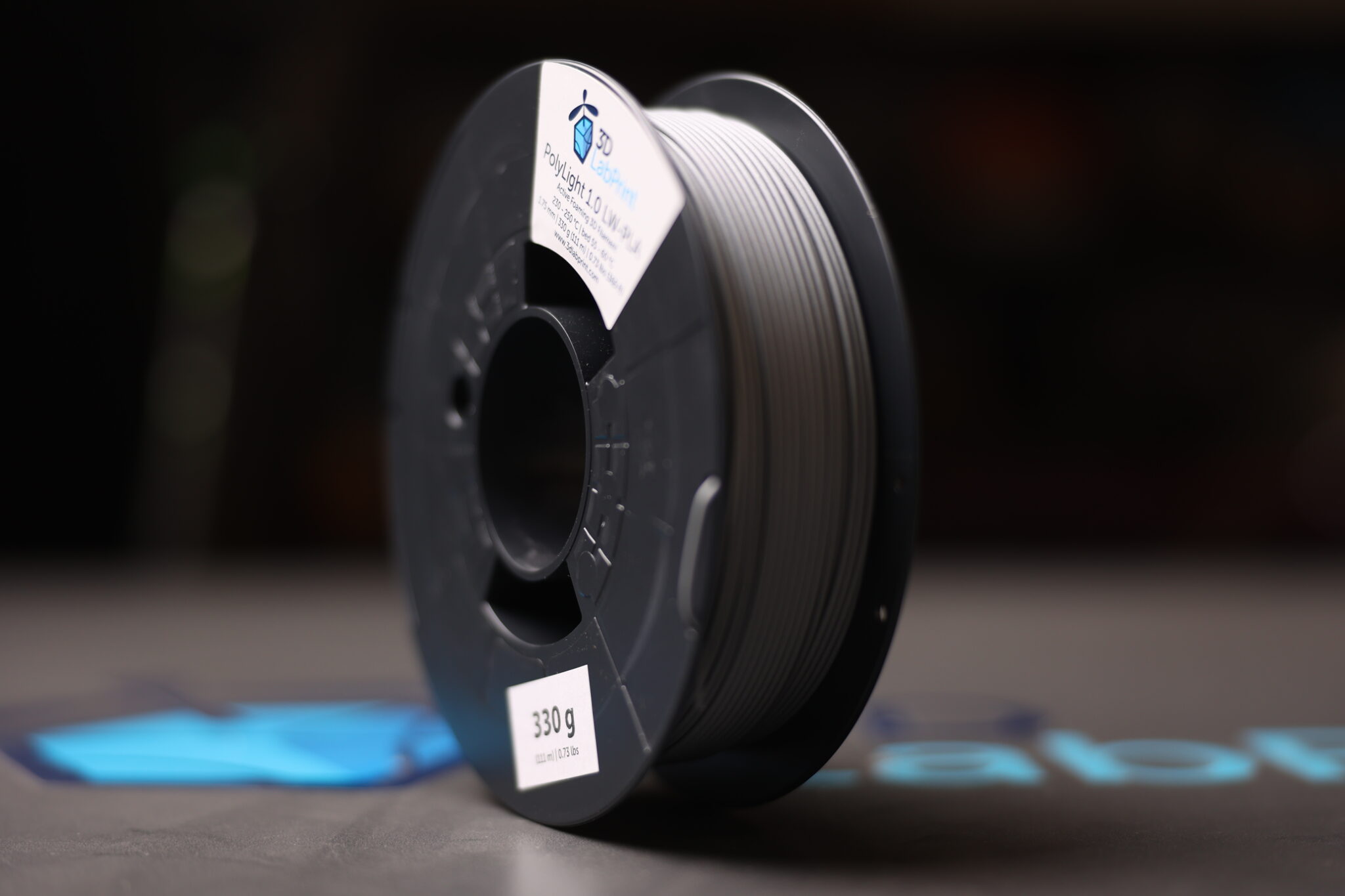 PolyLight 330g - Light Grey - LW PLA – 3DLabPrint