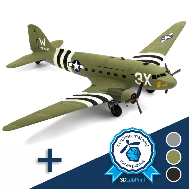 DC-3 / C-47 Dakota Value Pack Army Green – 3DLabPrint