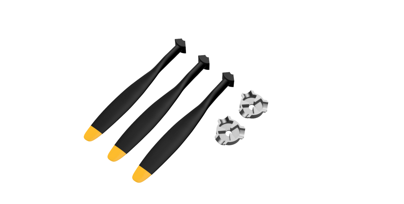 Scale 11" propellers for B-25J Mitchell – 3DLabPrint
