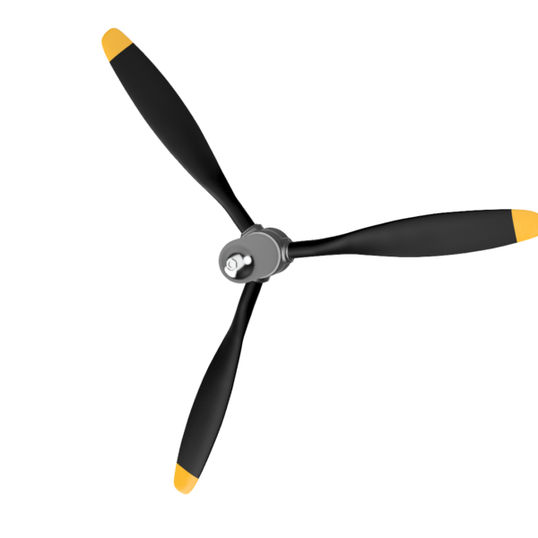 Scale 11" propellers for B-25J Mitchell – 3DLabPrint